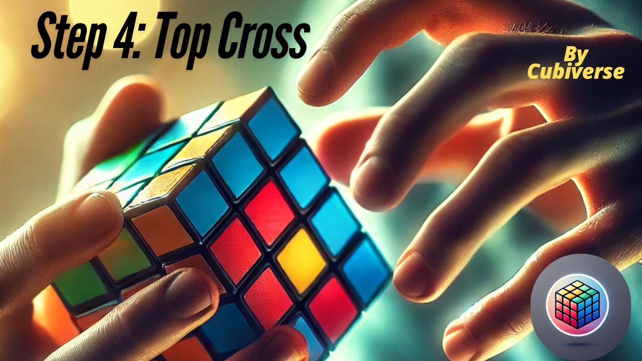 Quickly Solve the Top Yellow Cross 3*3 Rubiks Cube | Step 4 #rubikscube ...