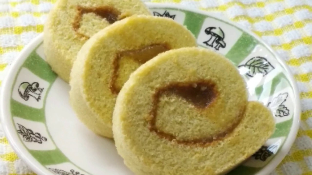 Super Soft Pandan Kaya Swiss Roll! ~ Delicious! - YouTube
