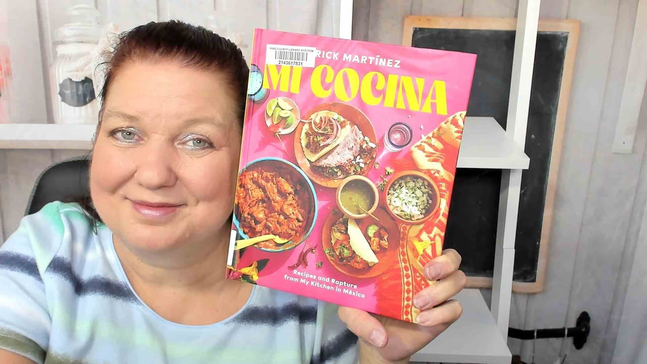 Cookbook Preview: Mi Cocina by Rick Martinez Mexican Cookbook - YouTube