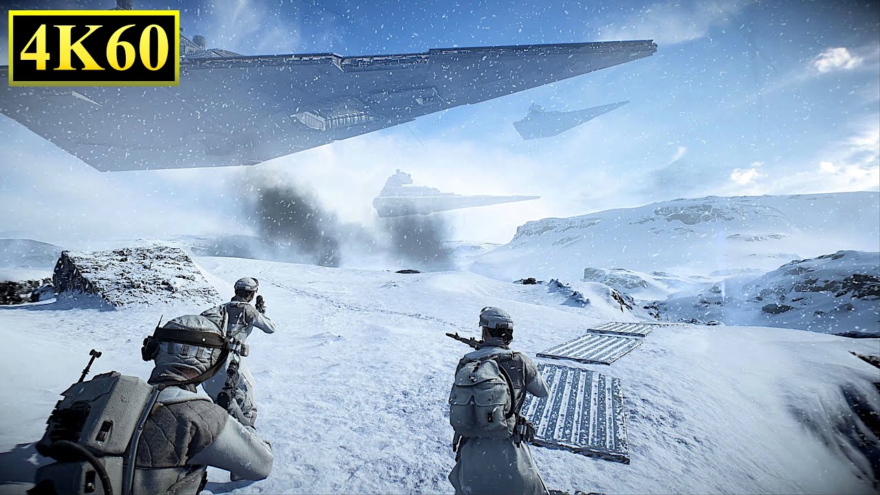 [4K60FPS] Star Wars Battlefront II All Co-op Missions RTX 4090 Max ...