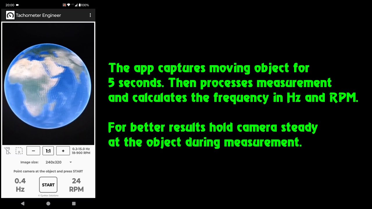 Tachometer Enginner - tachometer app for Android OS - YouTube