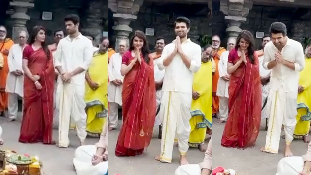 Samantha And Vijay Devarakonda @ Kushi Shooting | Kushi Wrap Up | MS ...