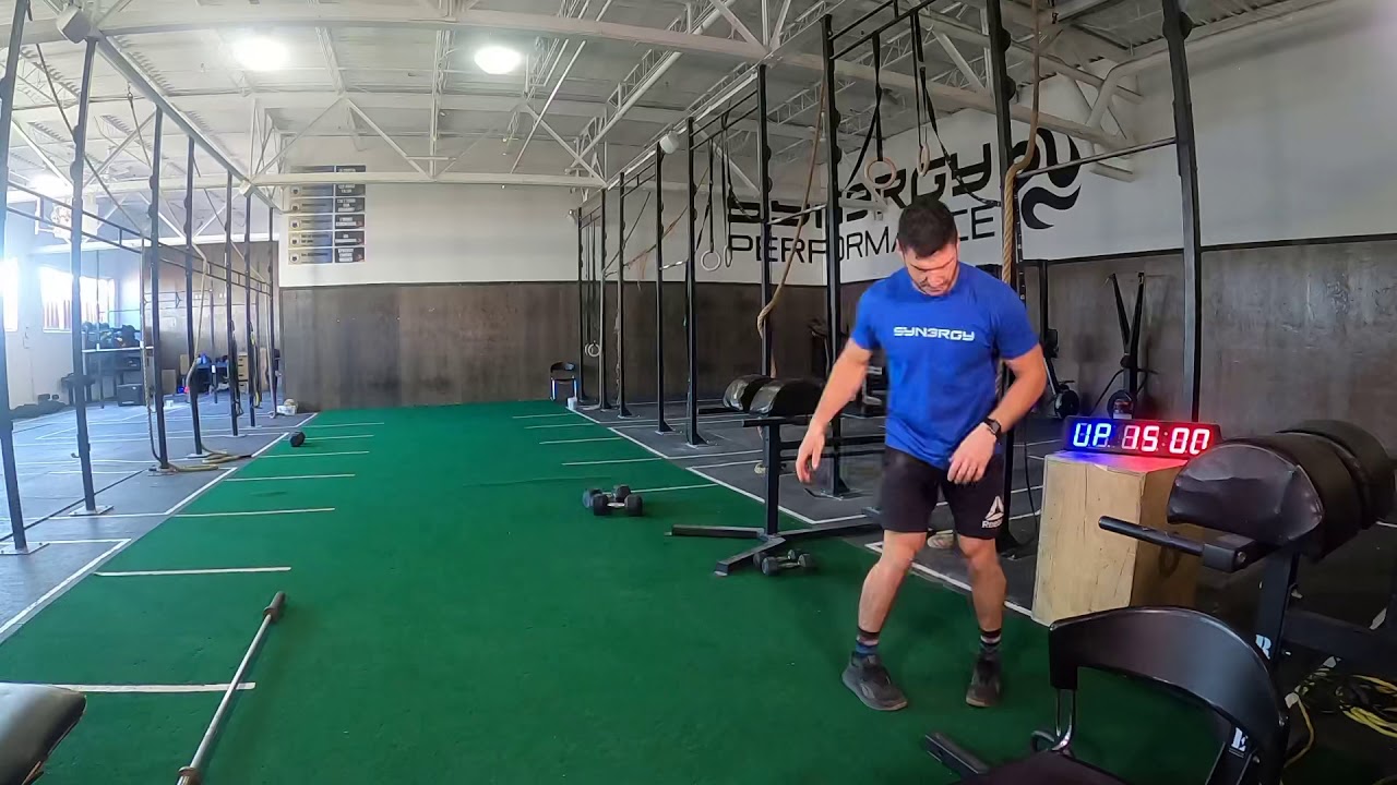 ST-act mob int: pnf quad-hip thrust-single leg ht-twisted cross-scap ...