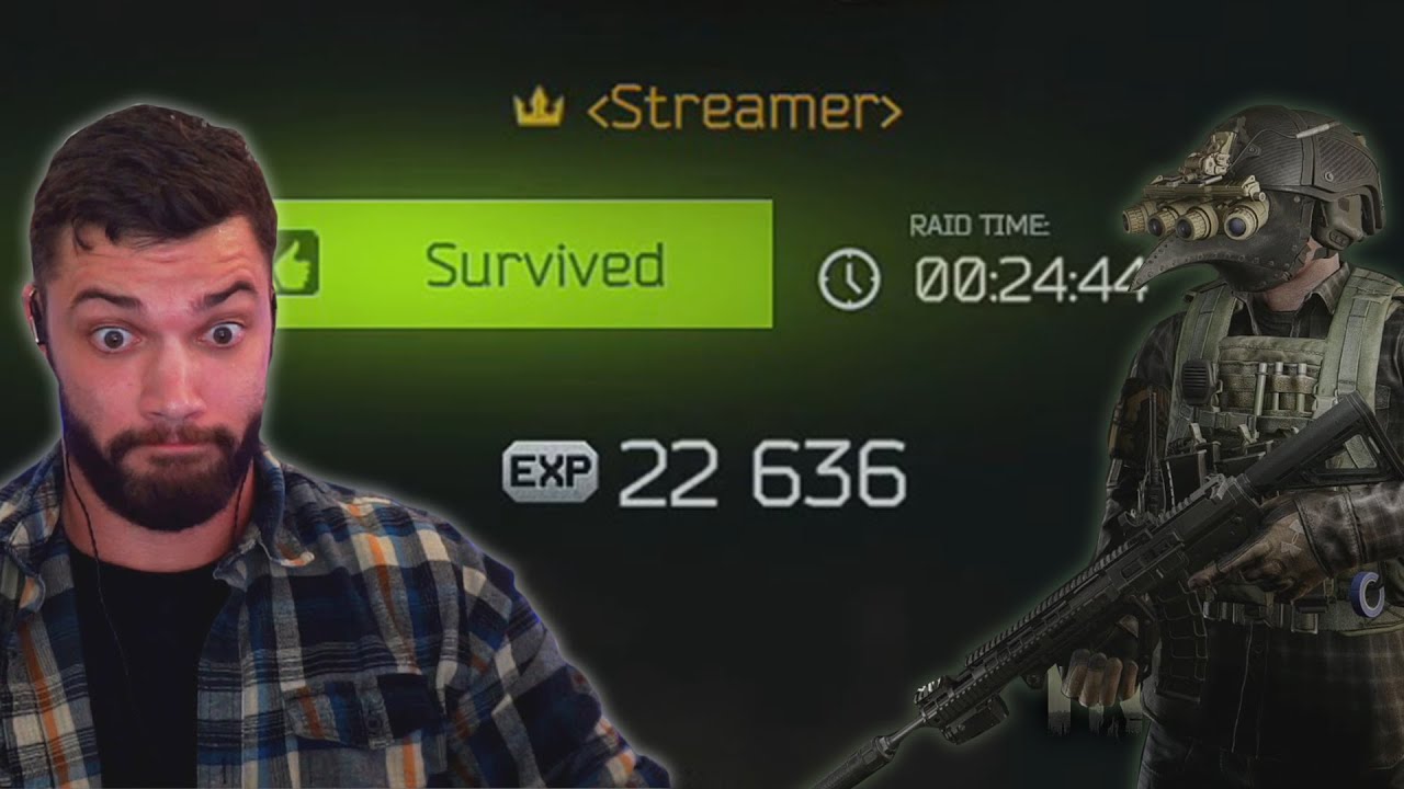 HUGE Night Raid EXP - Full Raid - Escape From Tarkov - YouTube