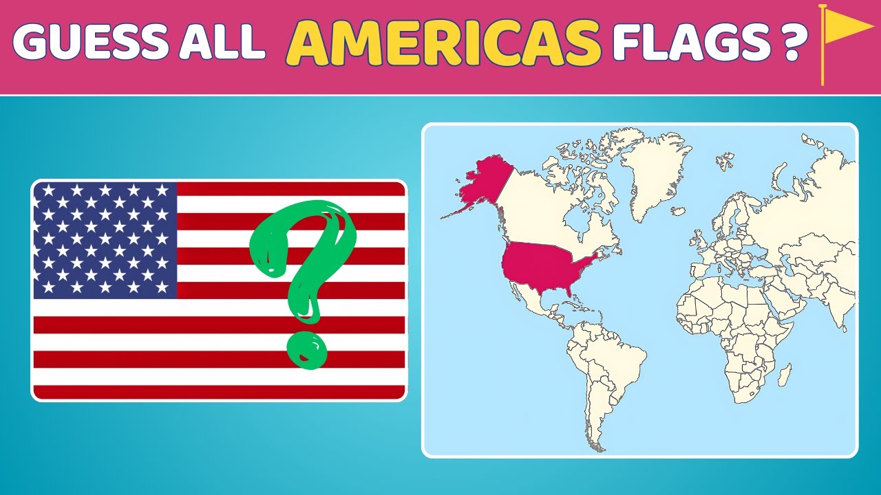 Can You Name All 35 Countries In The AMERICAS By Their Flags? - Flag ...