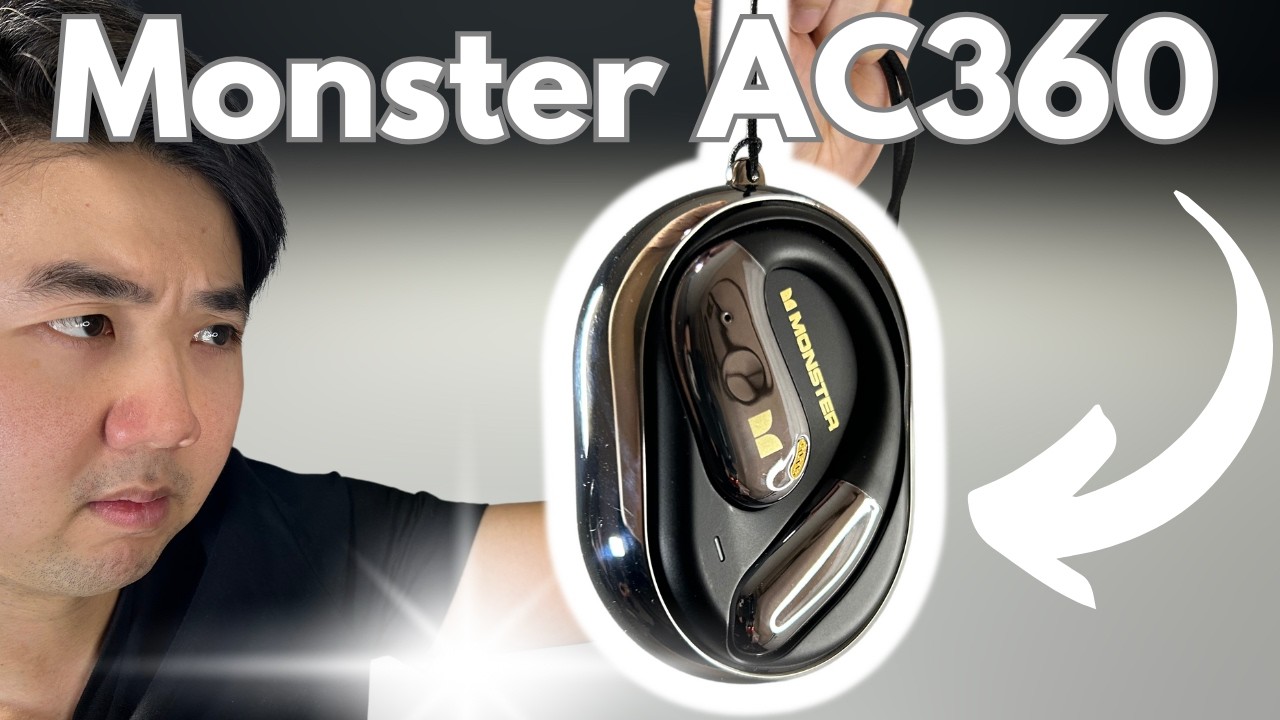 Monster AC360 Review: The Open Earbuds That REFUSE to Fall Out! - YouTube