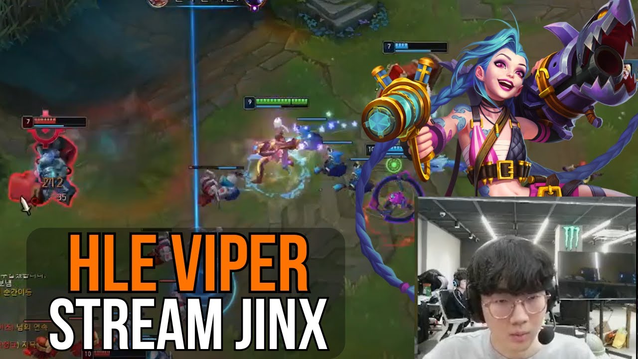 HLE Viper Stream Jinx vs Korea Challenger Jhin - YouTube