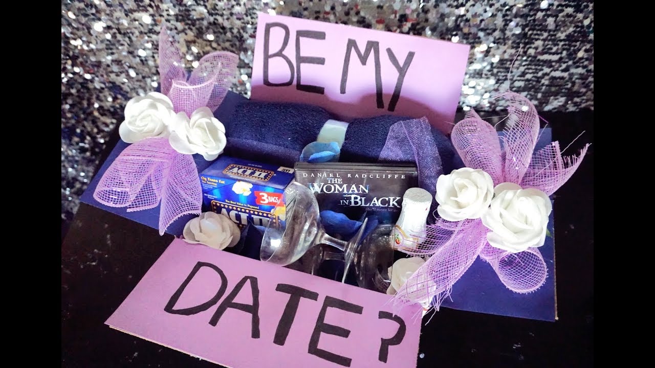 DIY: Date Night In a Box || Couples || Surprise Him - YouTube