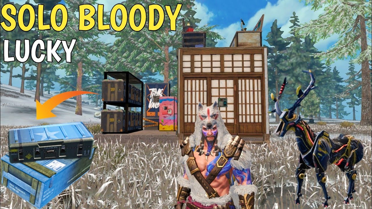 Solo Life Bloody online Base Raid Part 2/ Lucky Solo journey - Solo ...