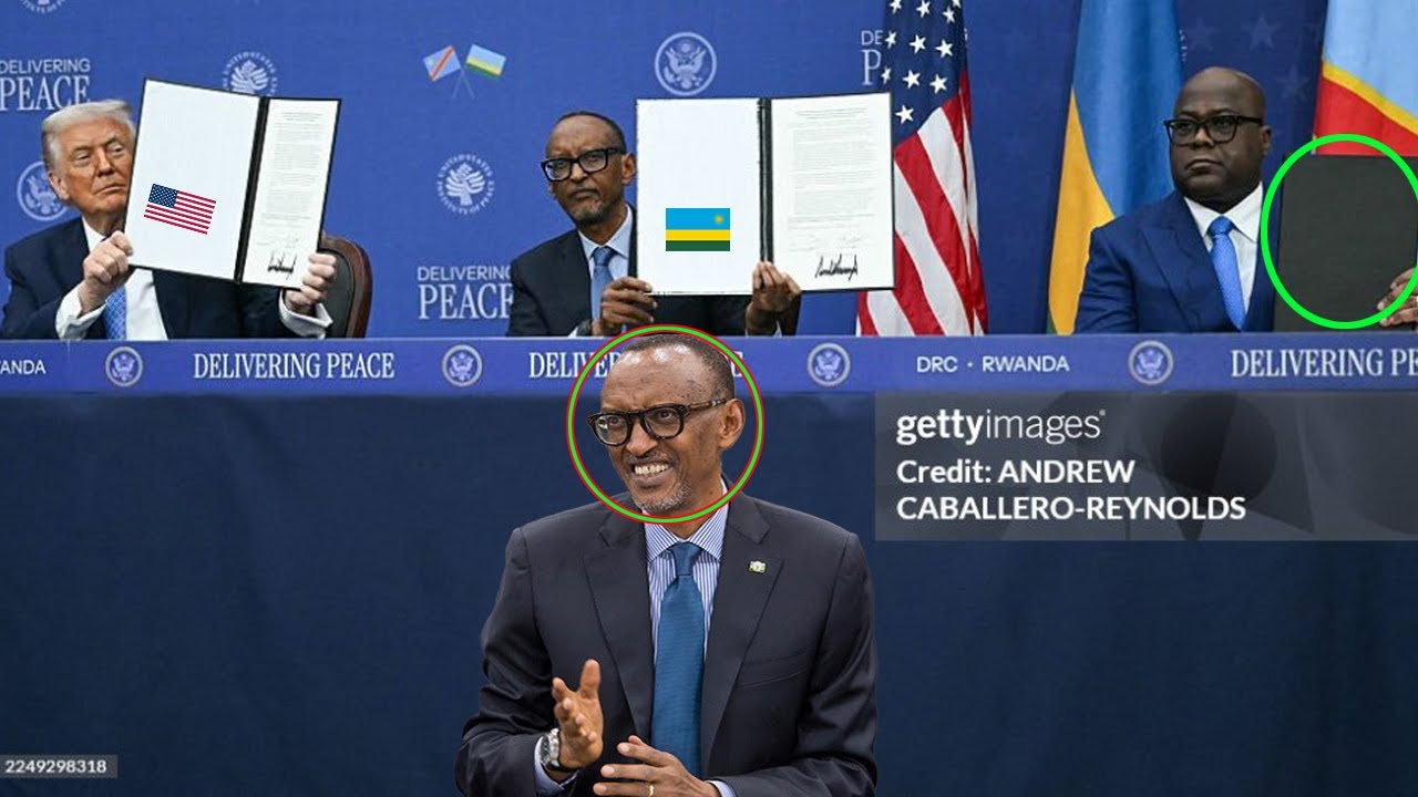 VIDEO:DORE IBARA TSHISEKEDI AKOZE ARI GUSINYA AMASEZERANO na H.E KAGAME ...