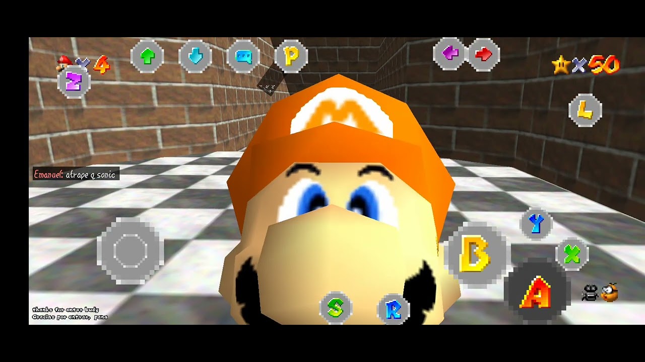 jugando con snepy en sm64 en android - YouTube