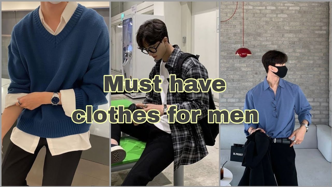MUST HAVE COLTHES FOR MEN IN 2023. - YouTube