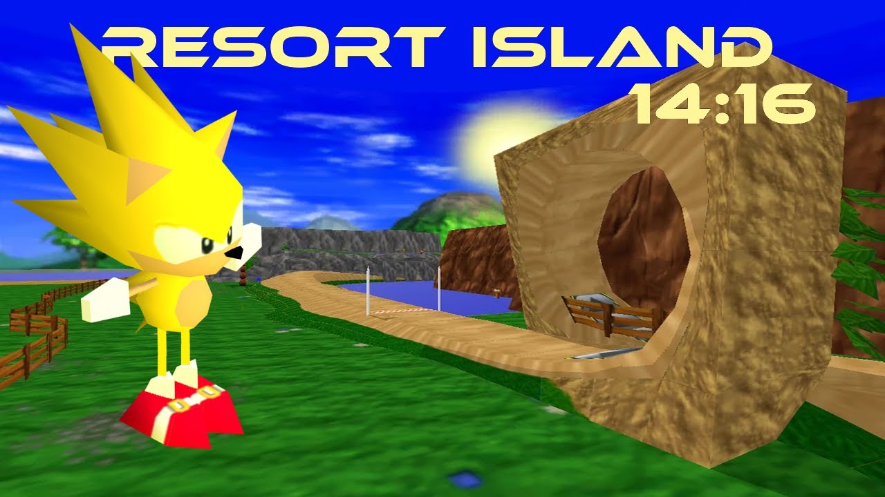 Sonic R Resort Island TT Single Lap (No OoB) 14:16 - YouTube