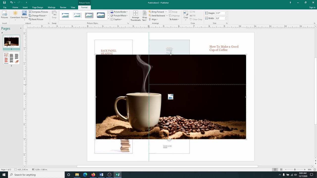 Publisher 2016 Brochures Pt 1 - YouTube
