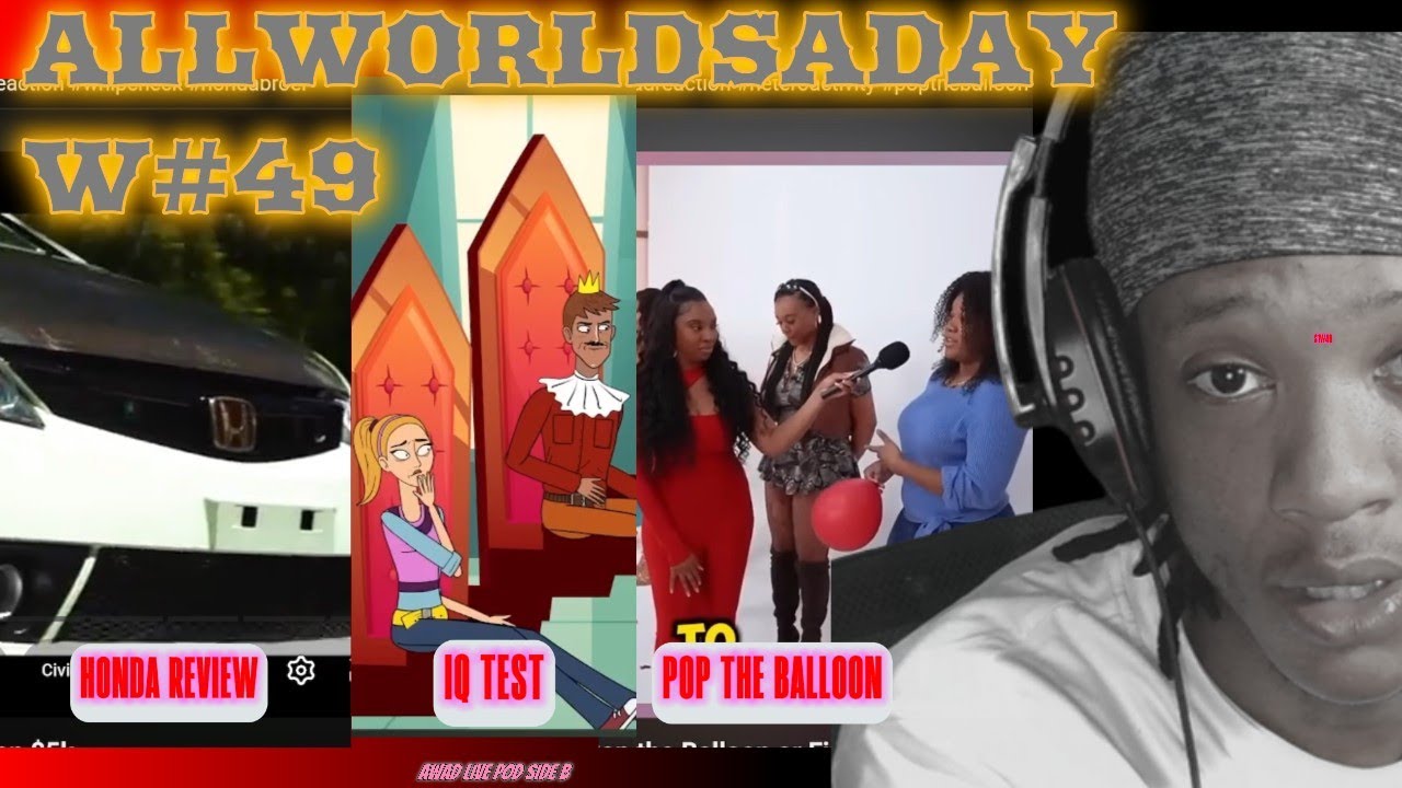ALLWORLDSADAY S1W49 - HONDA REVIEW | IQ RIDDLES | POP THE BALLOON - YouTube