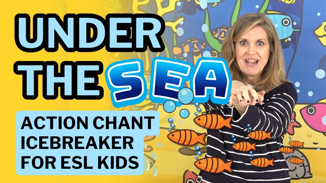 Under the Sea Action Poem | for ESL Kids – Learn English with Ocean ...