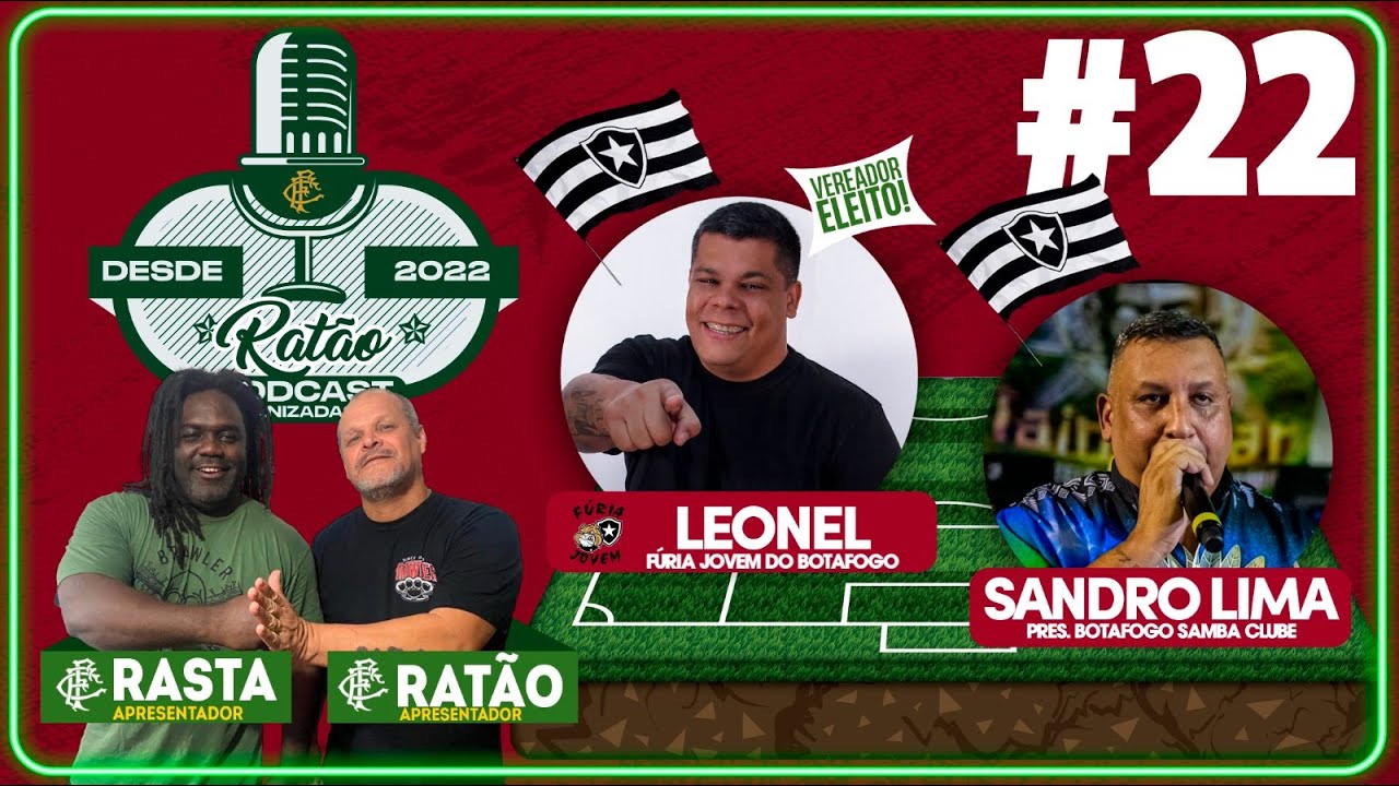 LEONEL & SANDRO LIMA - Ratão Podcast das Organizadas #22 - YouTube