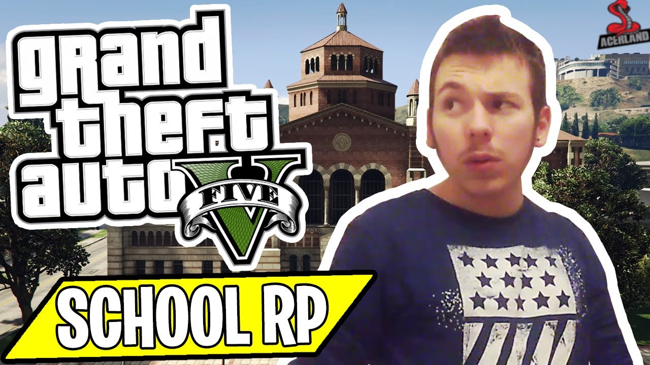JE DÉBARQUE DANS UNE ÉCOLE !!! (Gta rp School ) - YouTube
