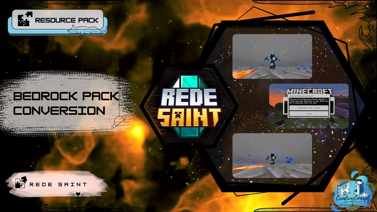 REDE SAINT | Bedrock Conversion - YouTube