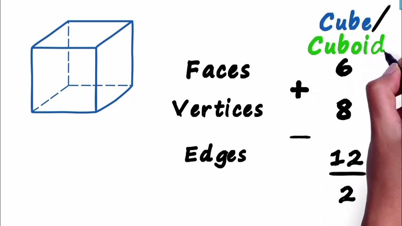 EULER'S FORMULA - 3 Dimensional shapes - YouTube