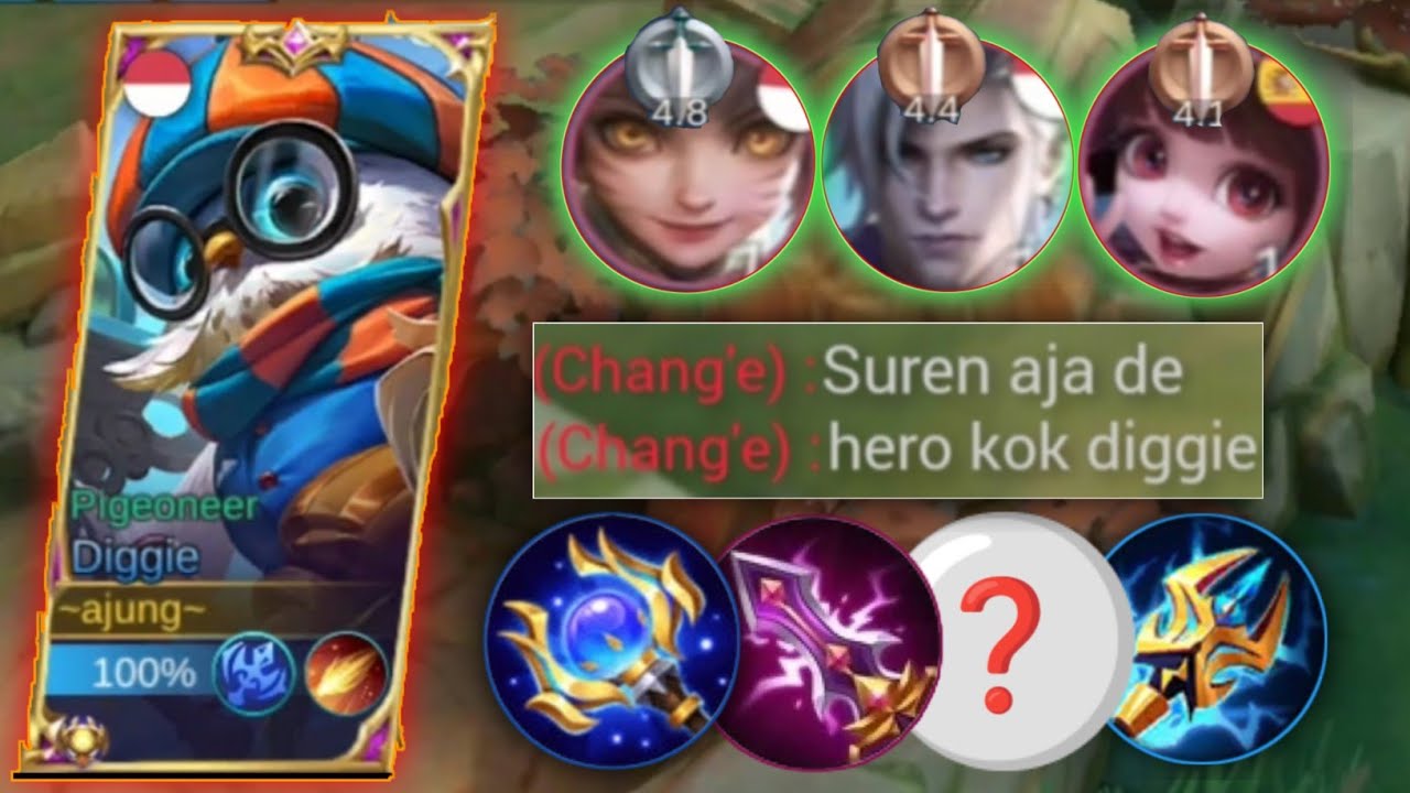 KALIAN NANYA?? HERO KOK DIGGIE?? 🤫‼️DAN INILAH PEMBUKTIANNYA‼️BUILD ...