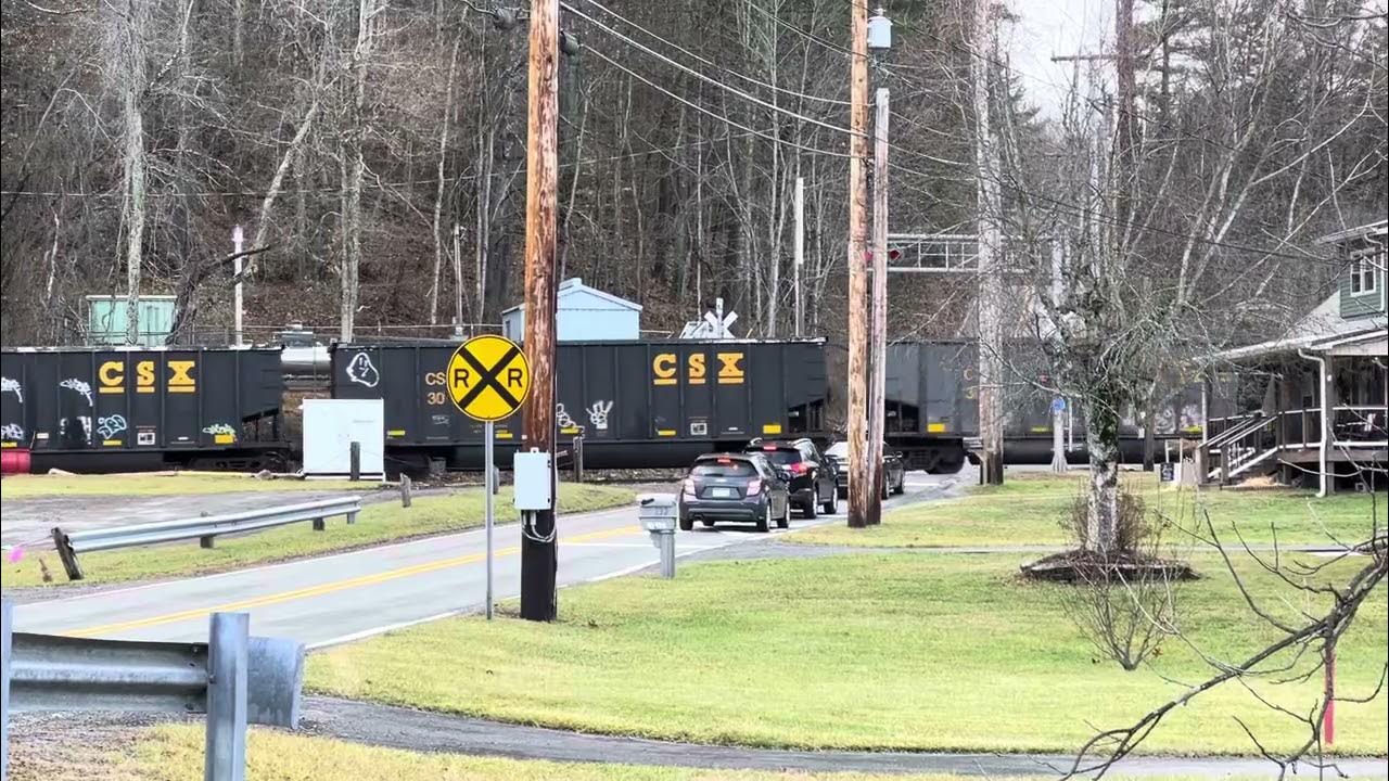 CSX 7210 coal train 2 - YouTube