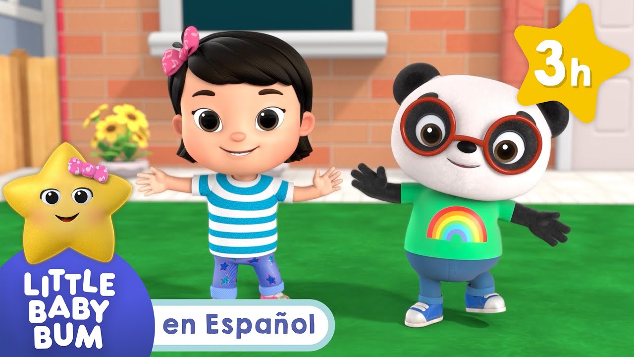 Canción de la felicidad😊| Canciones Infantiles🎵| Caricaturas para bebés ...