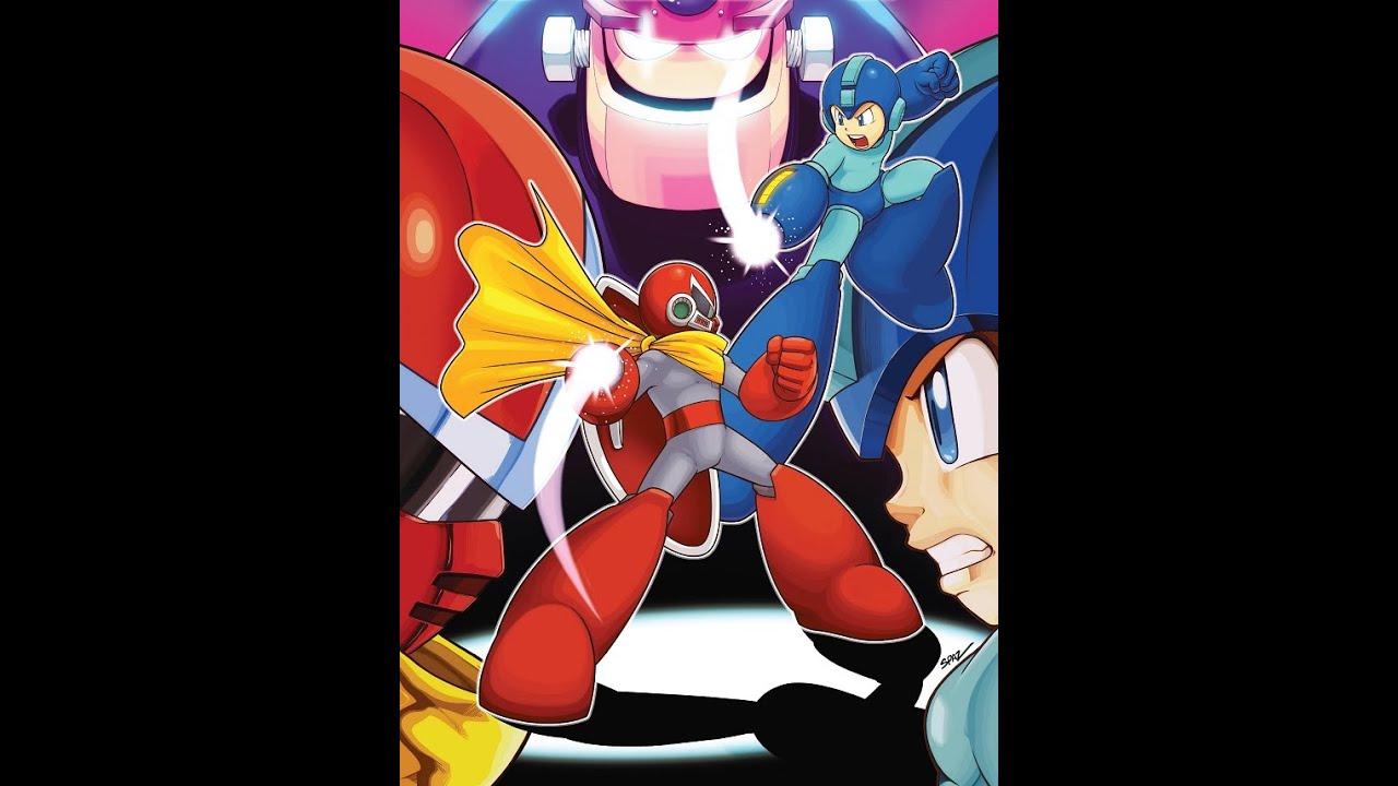 Mega Man vs. Break Man [Mega Man Comic Dub] - YouTube