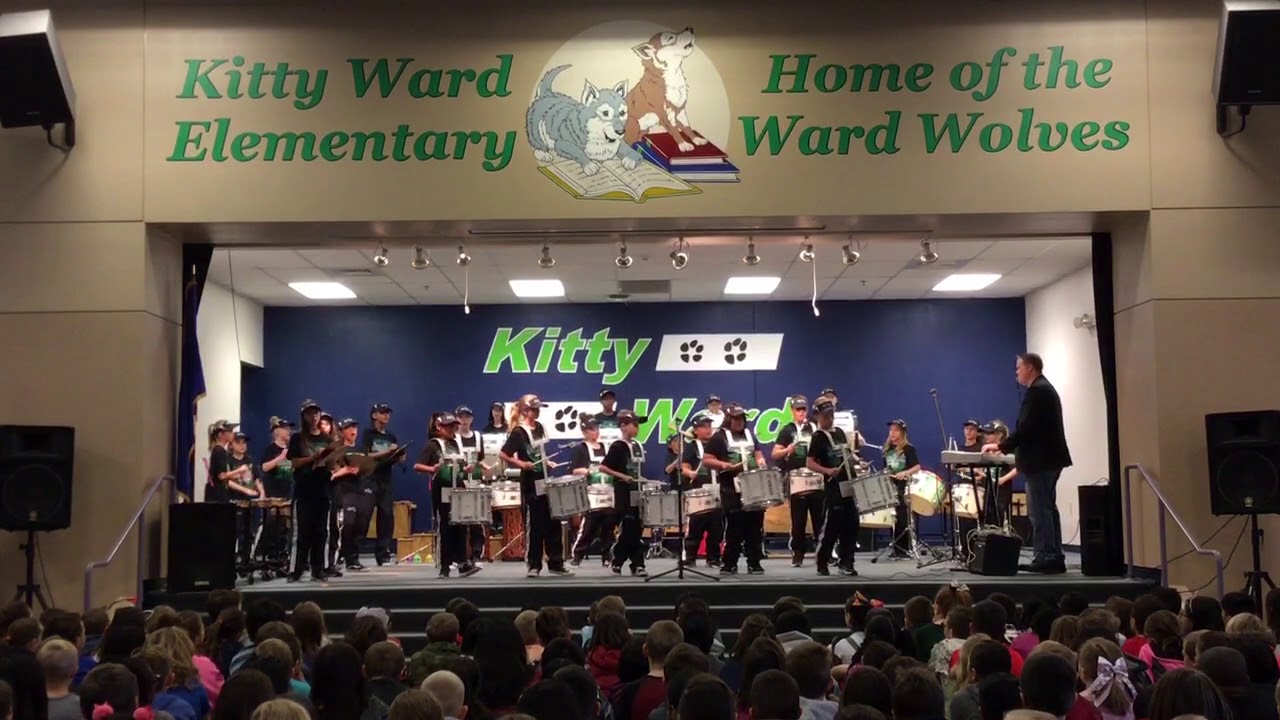 Kitty Ward Drum Corps Rotation Two 2018 - YouTube