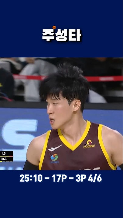 3R LG vs KCC 경기 MVP 전성현 - YouTube