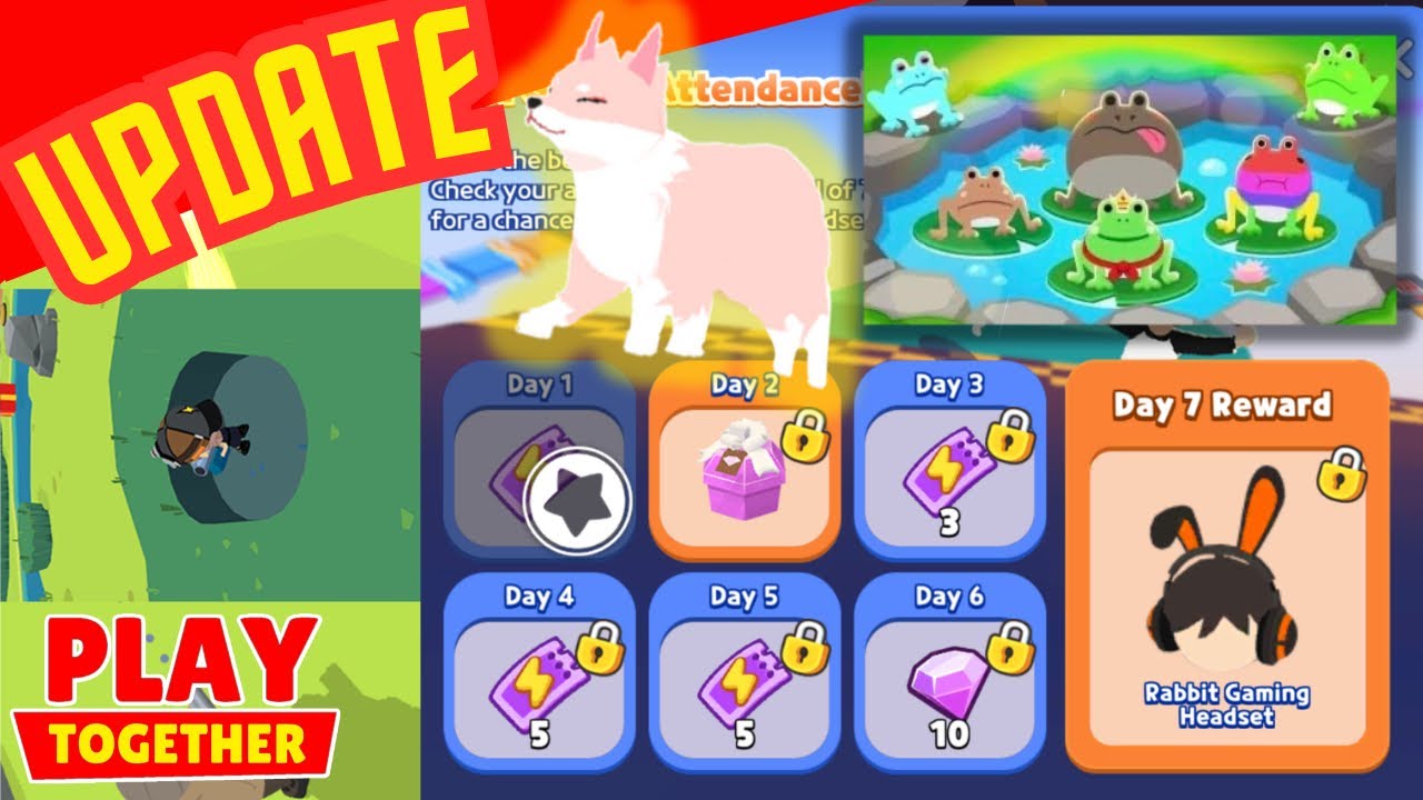 New Frogs 🐸 & Game Tickets 🎟️? UPDATE | Play Together - YouTube