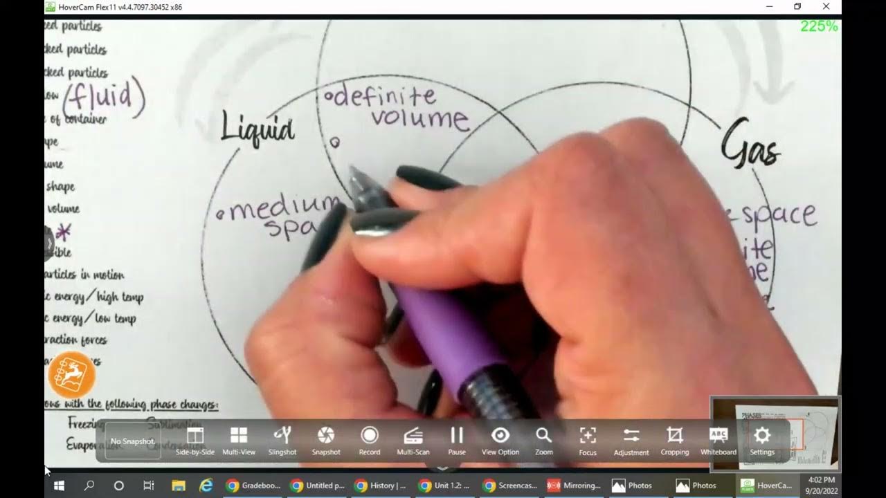 States of Matter Venn Diagram - YouTube