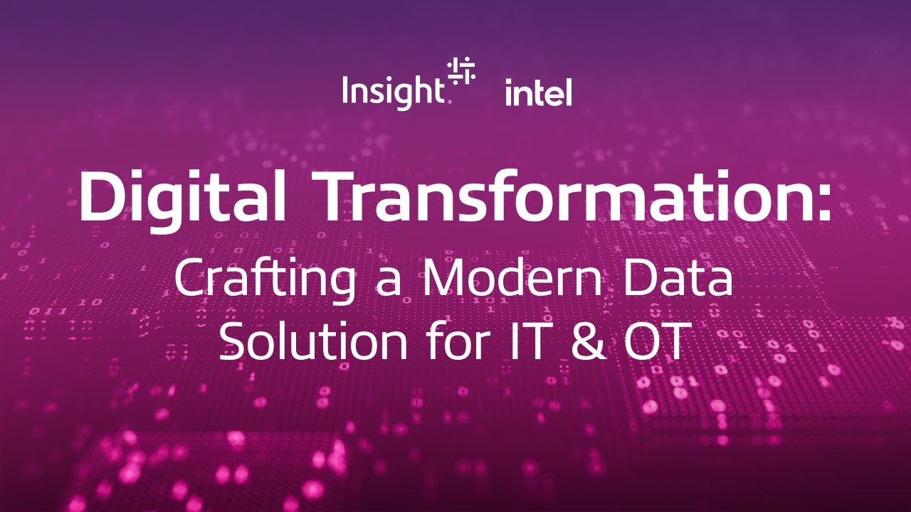 Digital Transformation: Crafting a Modern Data Solution for IT & OT ...
