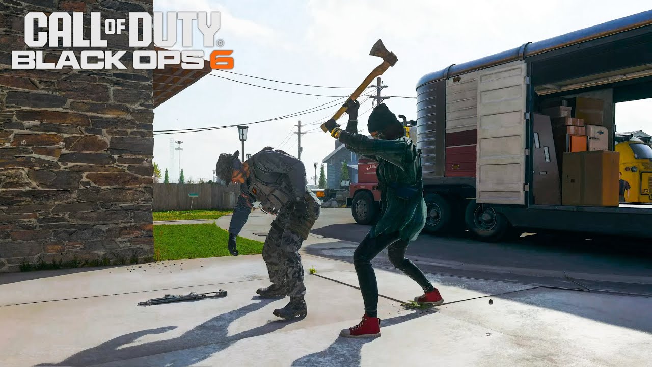 Black Ops 6 Axe You A Question Finishing Moves | Harsh Realm GET BENT ...