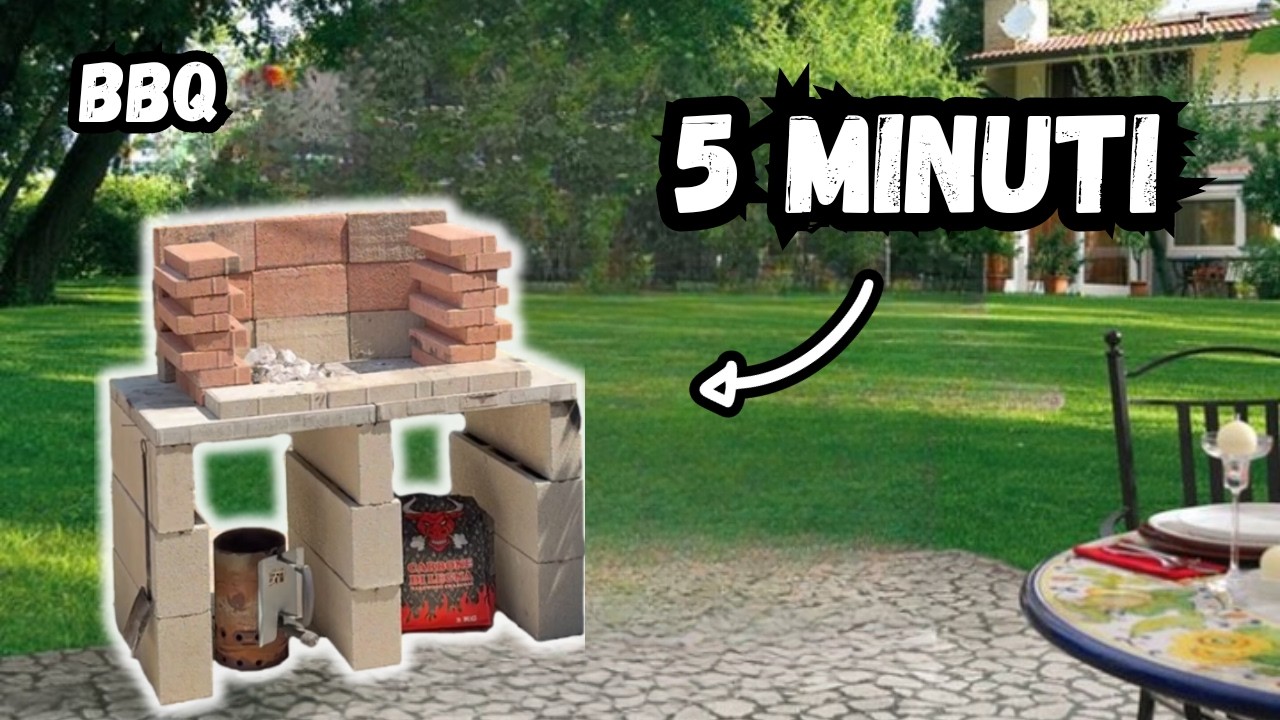 Come Costruire un Barbecue con Solo 30€ - Sfida di Risparmio! - YouTube