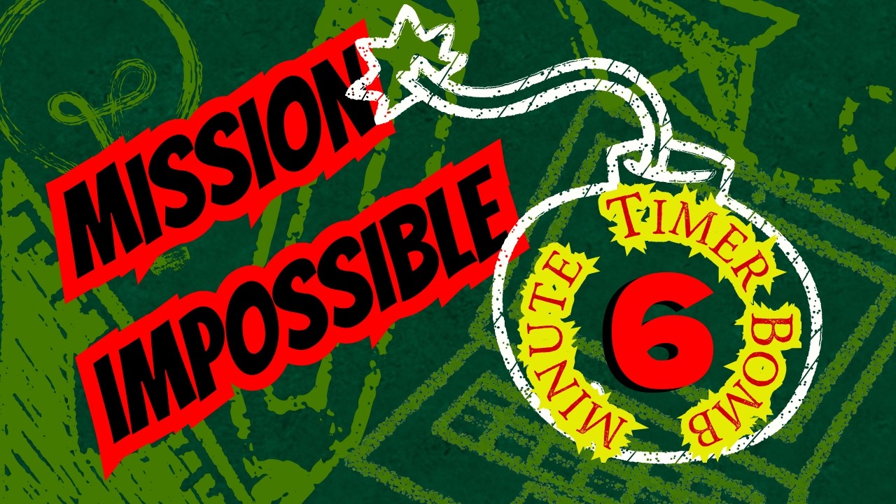 6 Minute Timer Bomb MISSION IMPOSSIBLE Classroom Timer - YouTube