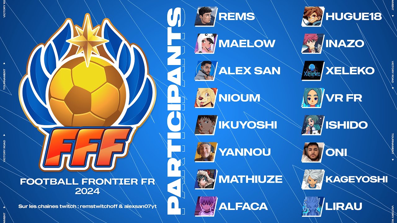 FOOTBALL FRONTIER FRANCE #2 INAZUMA ELEVEN VICTORY ROAD ! POULE C et D ...