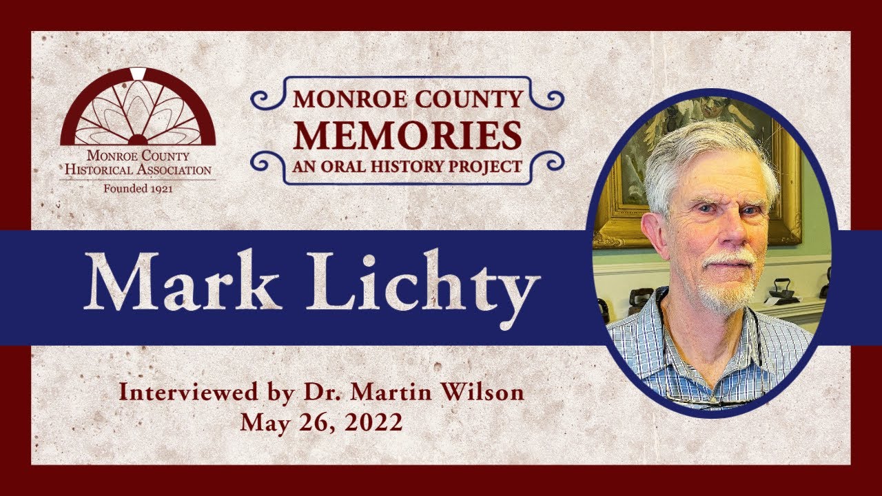 Oral History: Mark Lichty - YouTube