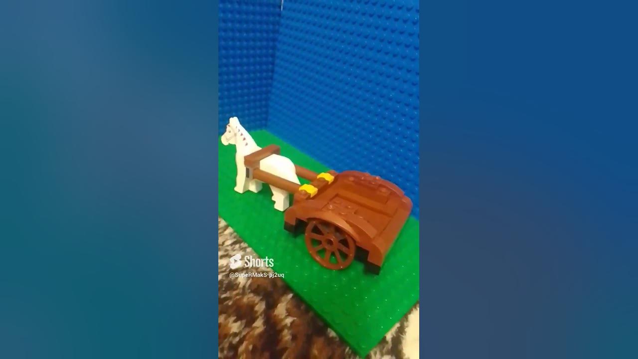 Повозка из лего для лошади🔥👍 - YouTube