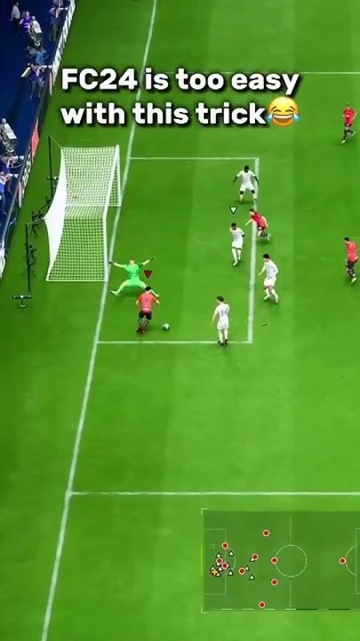 Easy Trick For Scoring Goals In EAFC24 #eafc24 #skills #trending # ...