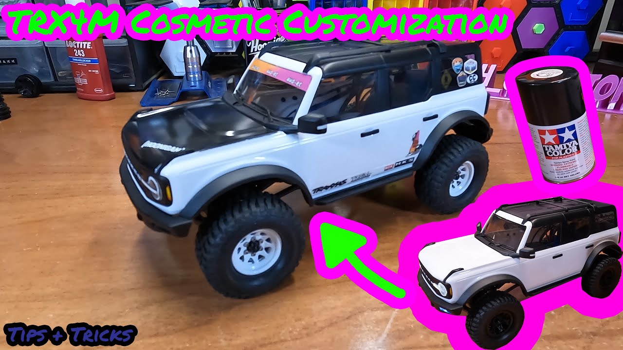How To: Customize your TRX4M (Including Painting it!) - YouTube