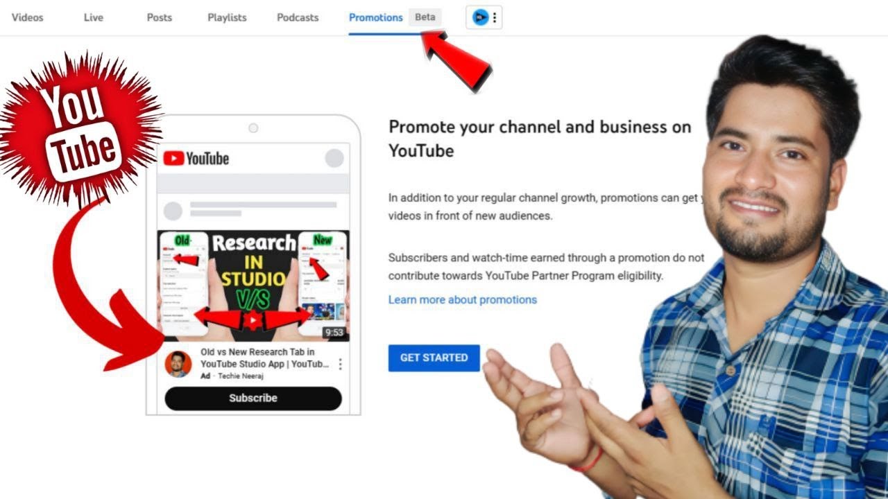 YouTube studio में Promotion Tab का प्रयोग करके Views कैसे लाए | how to ...