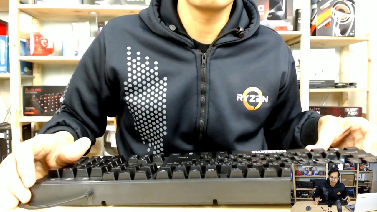 โชว์ ของ ถูก คีย์ยอร์ดเกมมิ่ง GEARMASTER : Phantom Max - YouTube