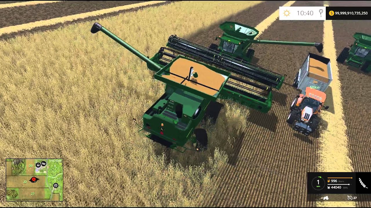 Farming Simulator 15 PC Mod Showcase: John Deere S680 Combines - YouTube