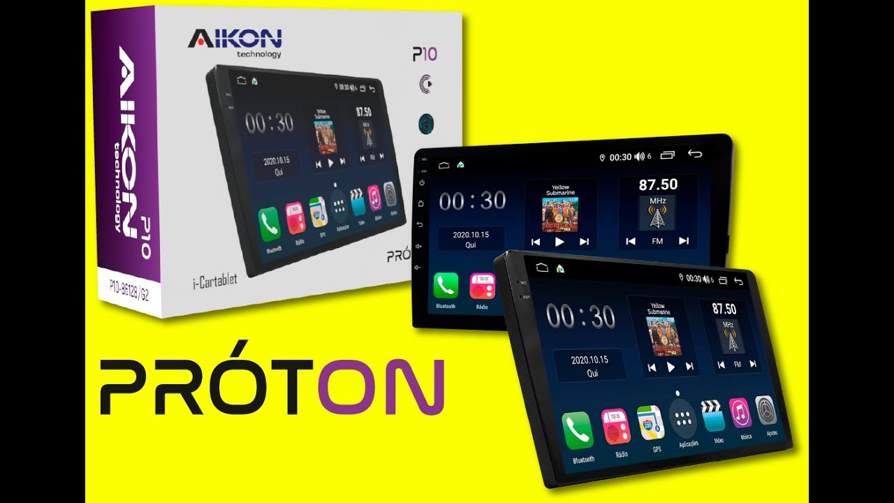 Qualidade audio multimidia Aikon Proton - YouTube
