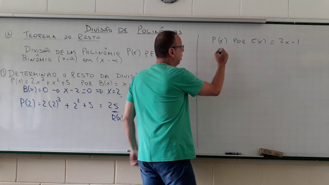 Divisão de Polinômios ( Teorema do Resto) - YouTube