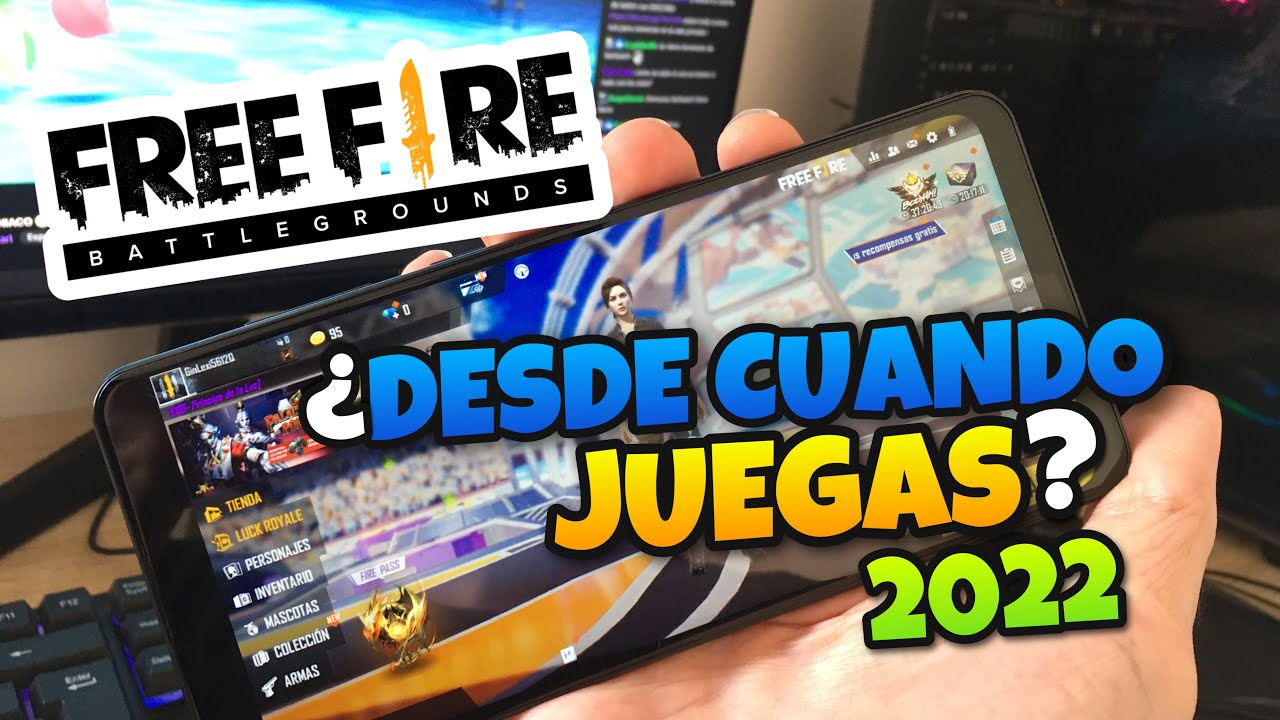 👉 Como SABER Desde CUANDO Juegas FREE FIRE [2022] 🔥 - YouTube