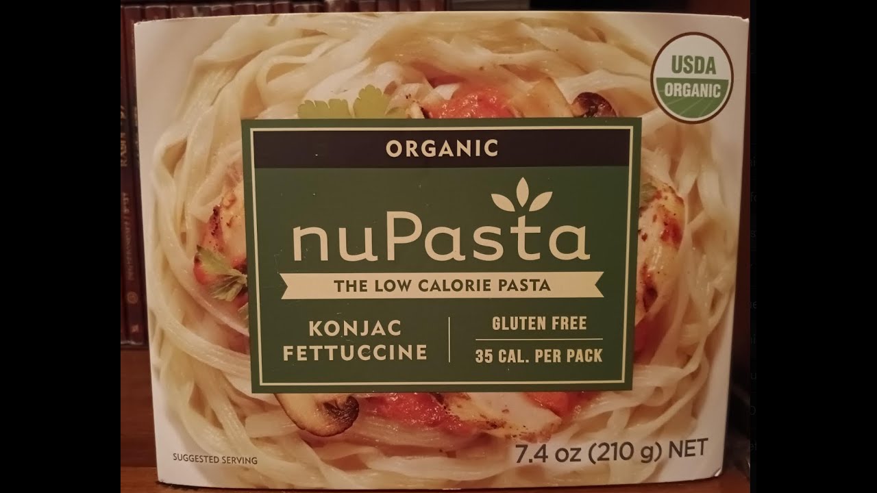 nuPasta - The Low Calorie Pasta: Konjac Fettuccine: New Recipe - YouTube