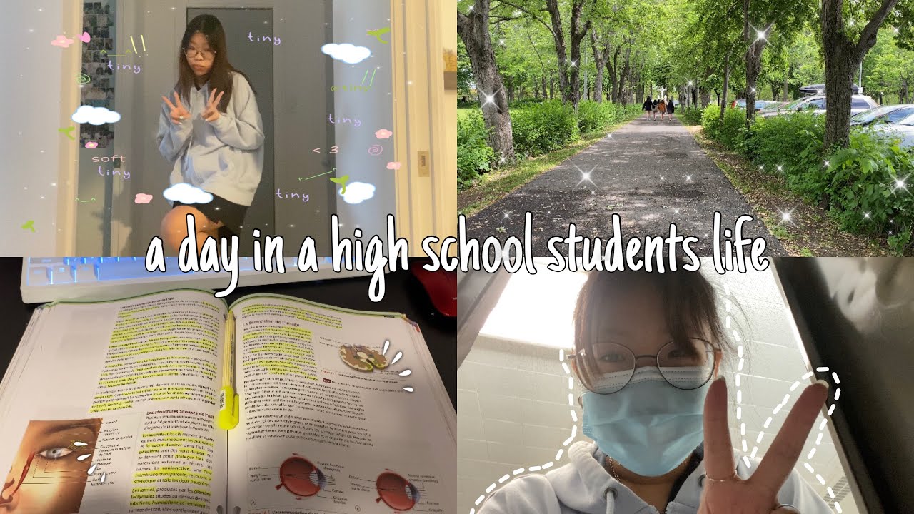 a day in a high school student’s life👩🏻‍💻📔 - YouTube
