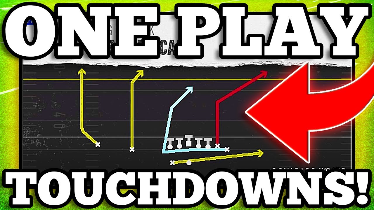 THIS IS THE EASIEST OFFENSE TO SCORE ONE PLAY TOUCHDOWNS IN COLLEGE ...